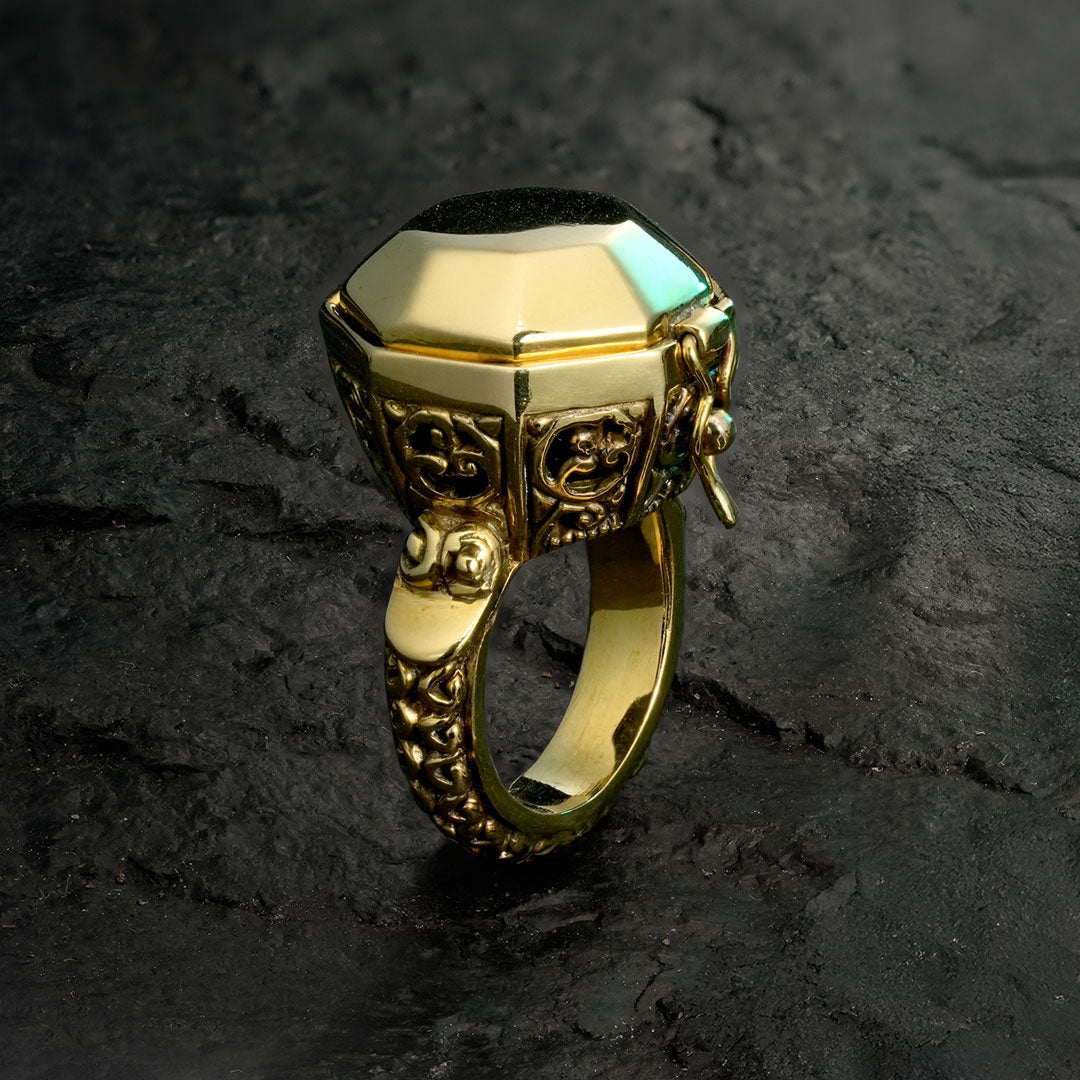 Octagon Treasure Ring – TAWAPA