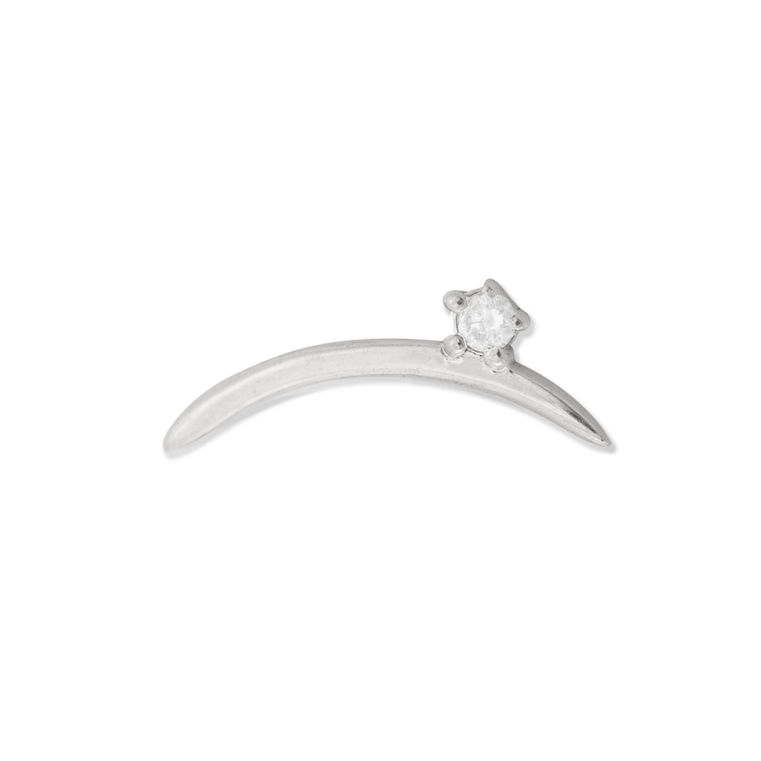 Curve Pin with Gemstone – TAWAPA